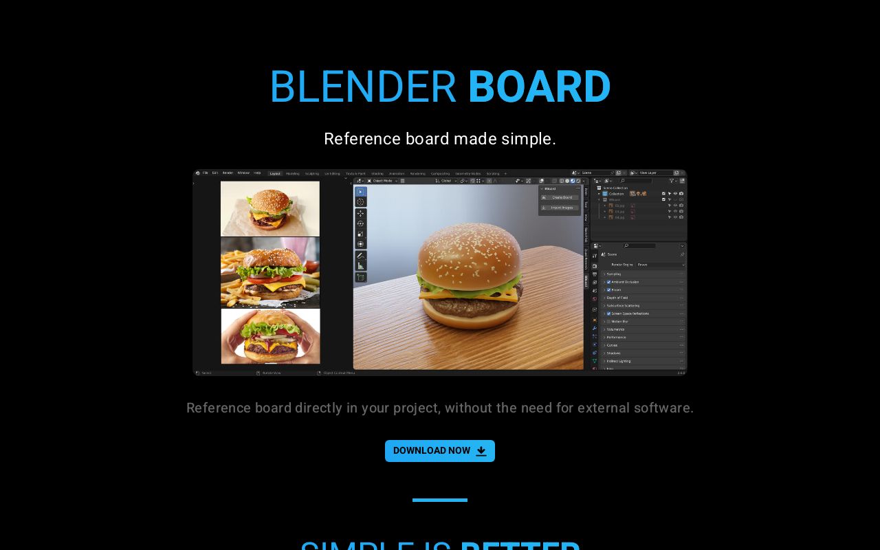 Blender Board
